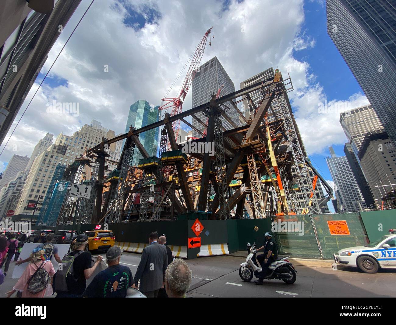 It seems no matter how densly built is Manhattan their is always room ...