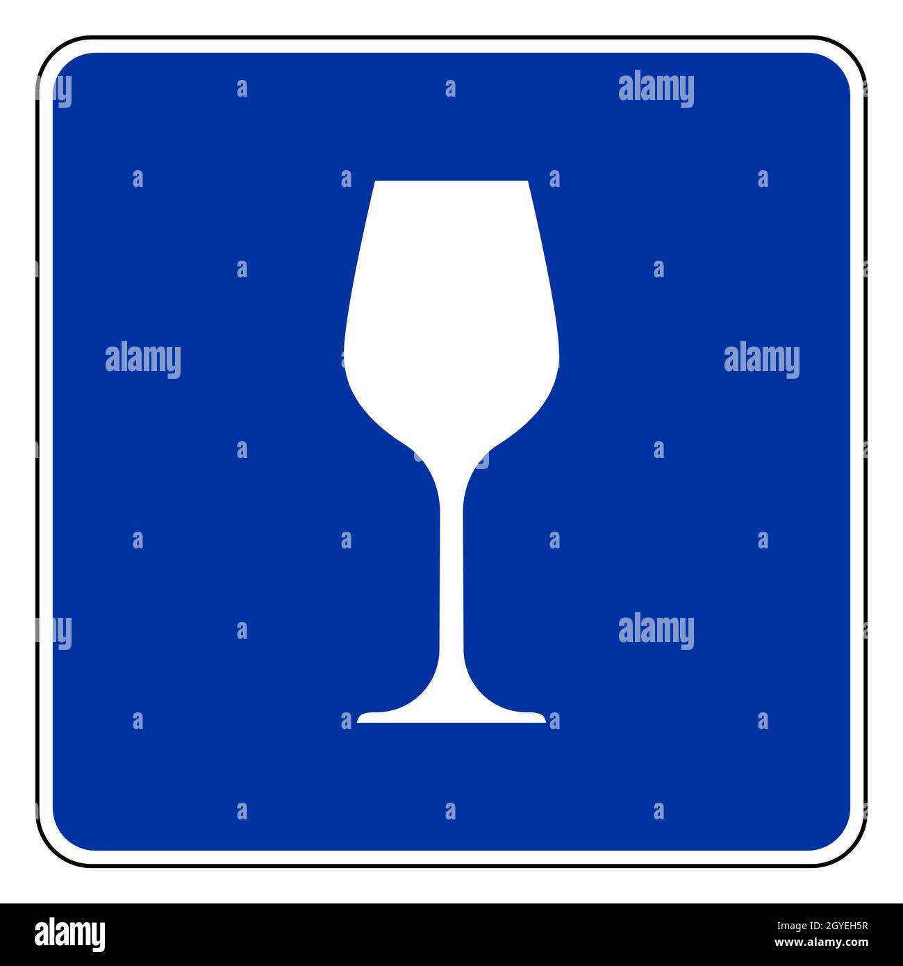 Glass info symbol on hi-res stock photography and images - Alamy