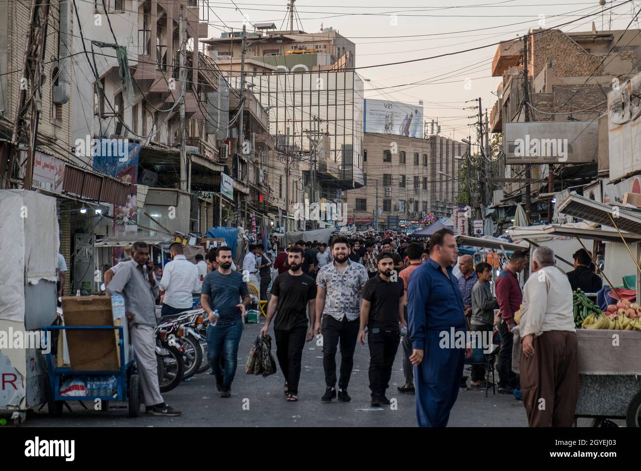Erbil, Iraq. 07th Oct, 2021. Iraq's election in 2021 has affected the ...