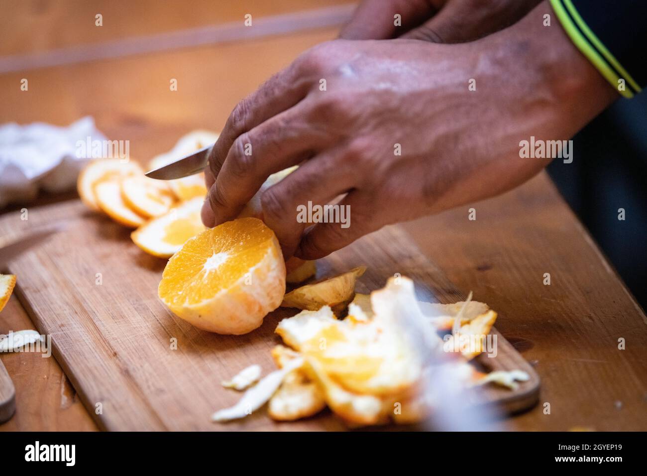 cooking fruits at home in my kitchen Stock Photo - Alamy