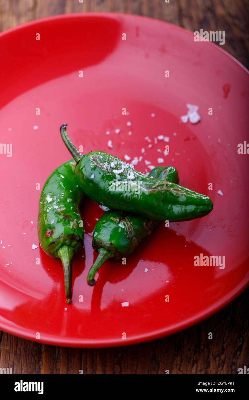 Chilli Pepper ‘padron’, High Resolution Stock Photography and Images ...
