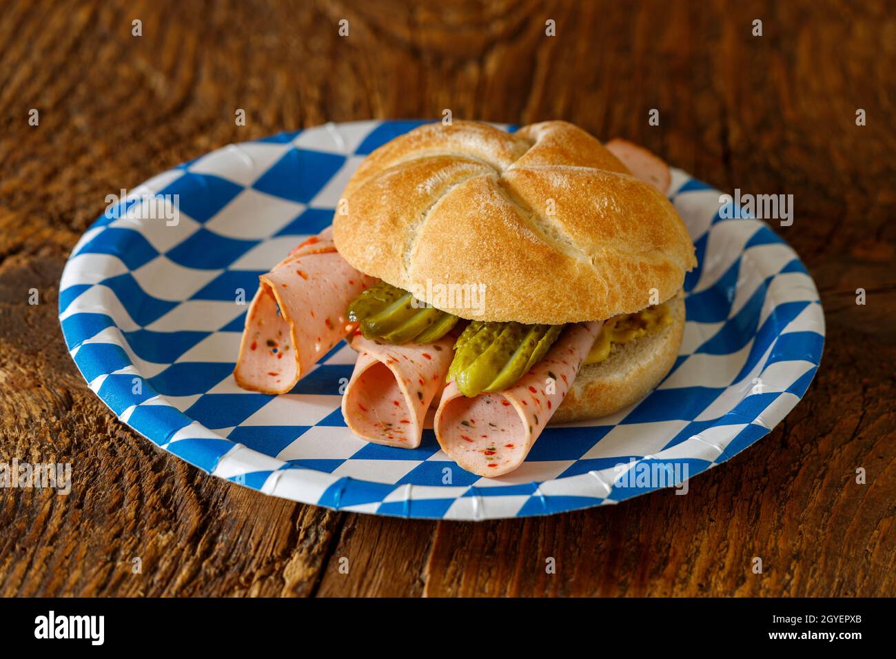 Bavarian sliced cold pork hi-res stock photography and images - Alamy