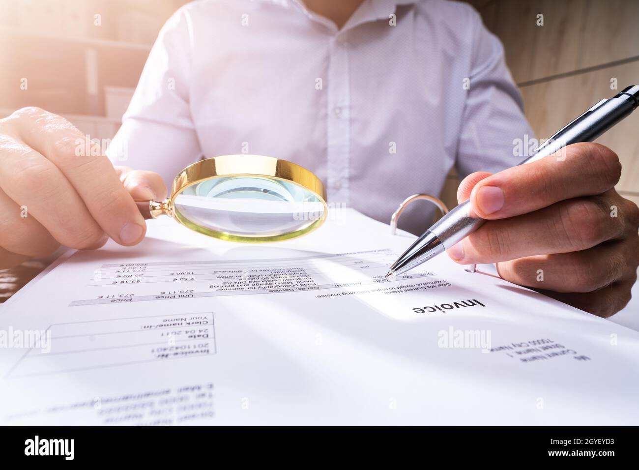 Tax investigator hi-res stock photography and images - Alamy