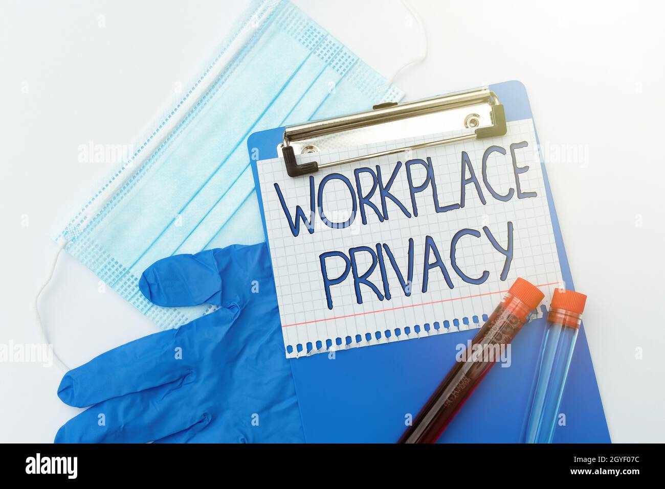 Text showing inspiration Workplace Privacy, Internet Concept protection ...