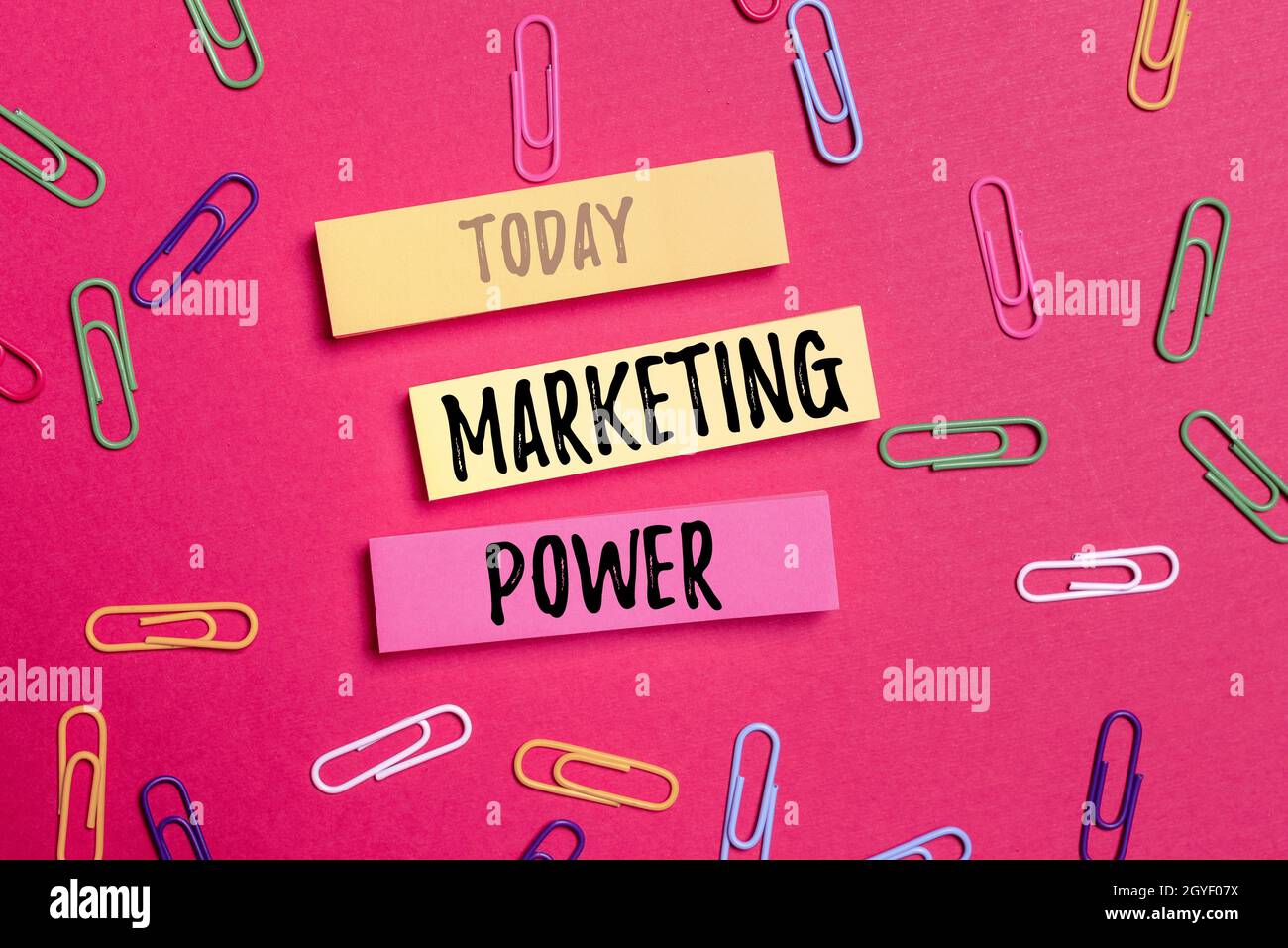 Hand writing sign Marketing Power, Business approach ability of a firm ...