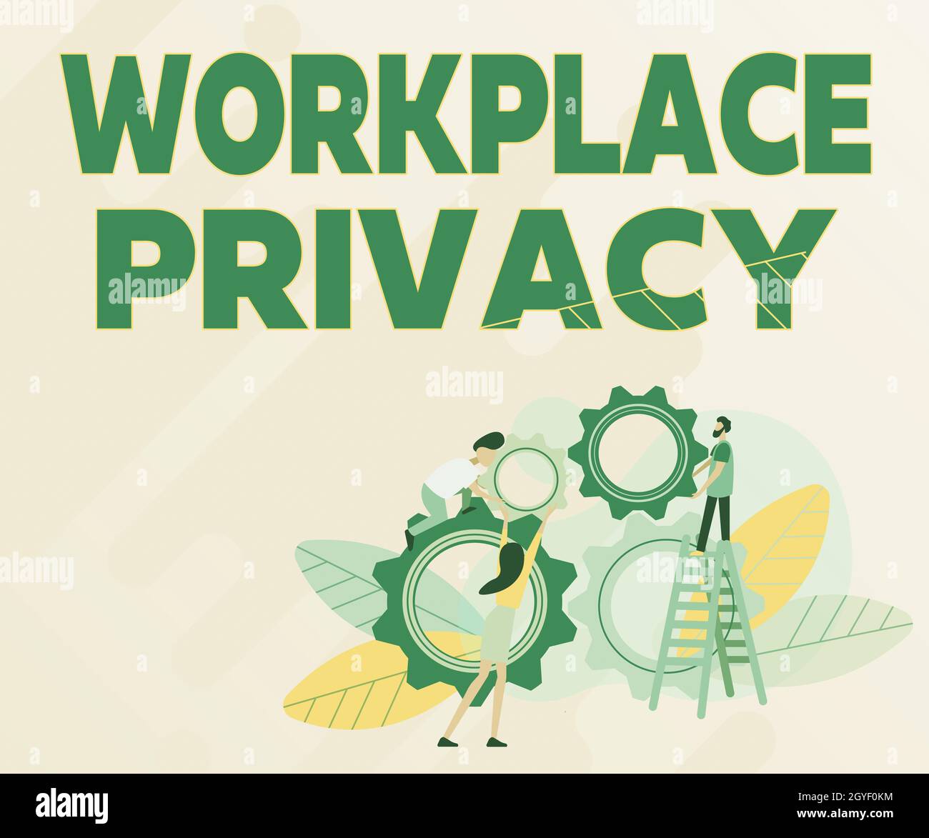 Conceptual display Workplace Privacy, Conceptual photo protection of ...