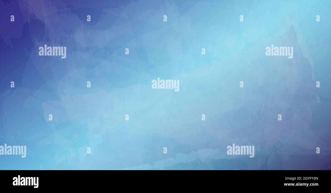 Realistic light blue painted watercolor abstract background - Vector ...