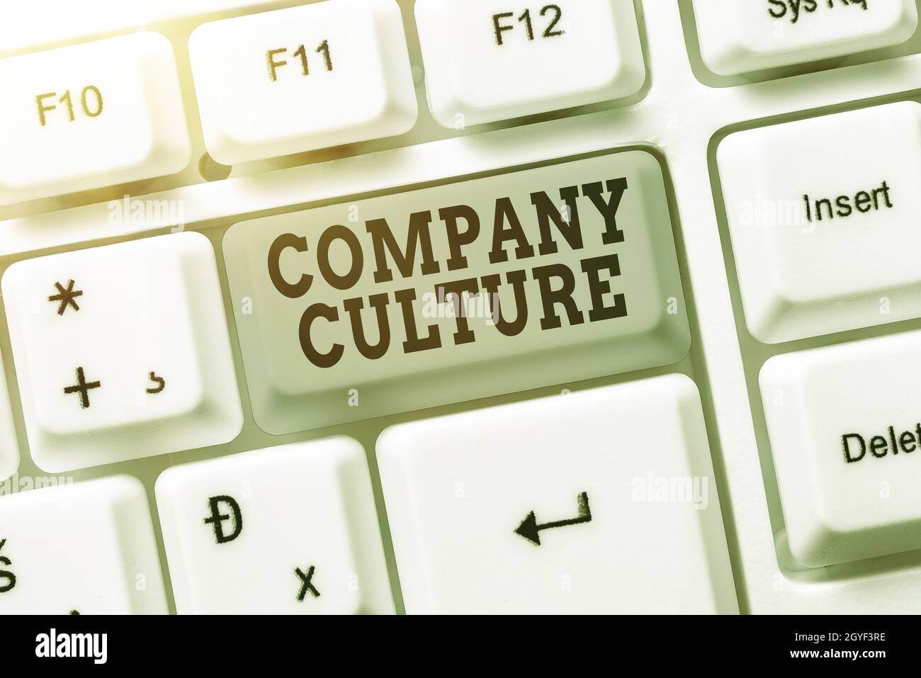 Hand writing sign Company Culture, Conceptual photo pervasive values ...