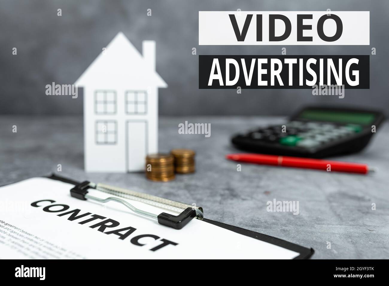 Hand writing sign Video Advertising, Business showcase encompasses ...