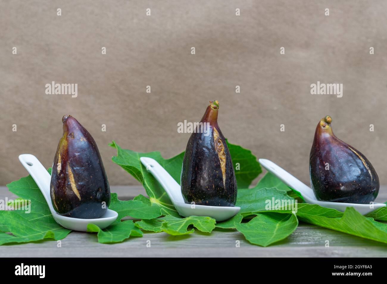 natural brebas collected from a tree Stock Photo - Alamy