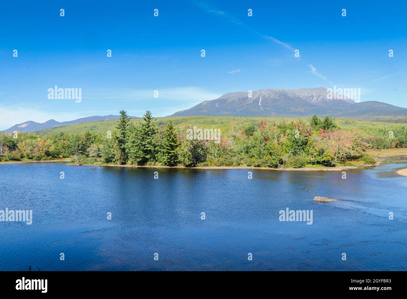 Katahdin panorama hi-res stock photography and images - Alamy