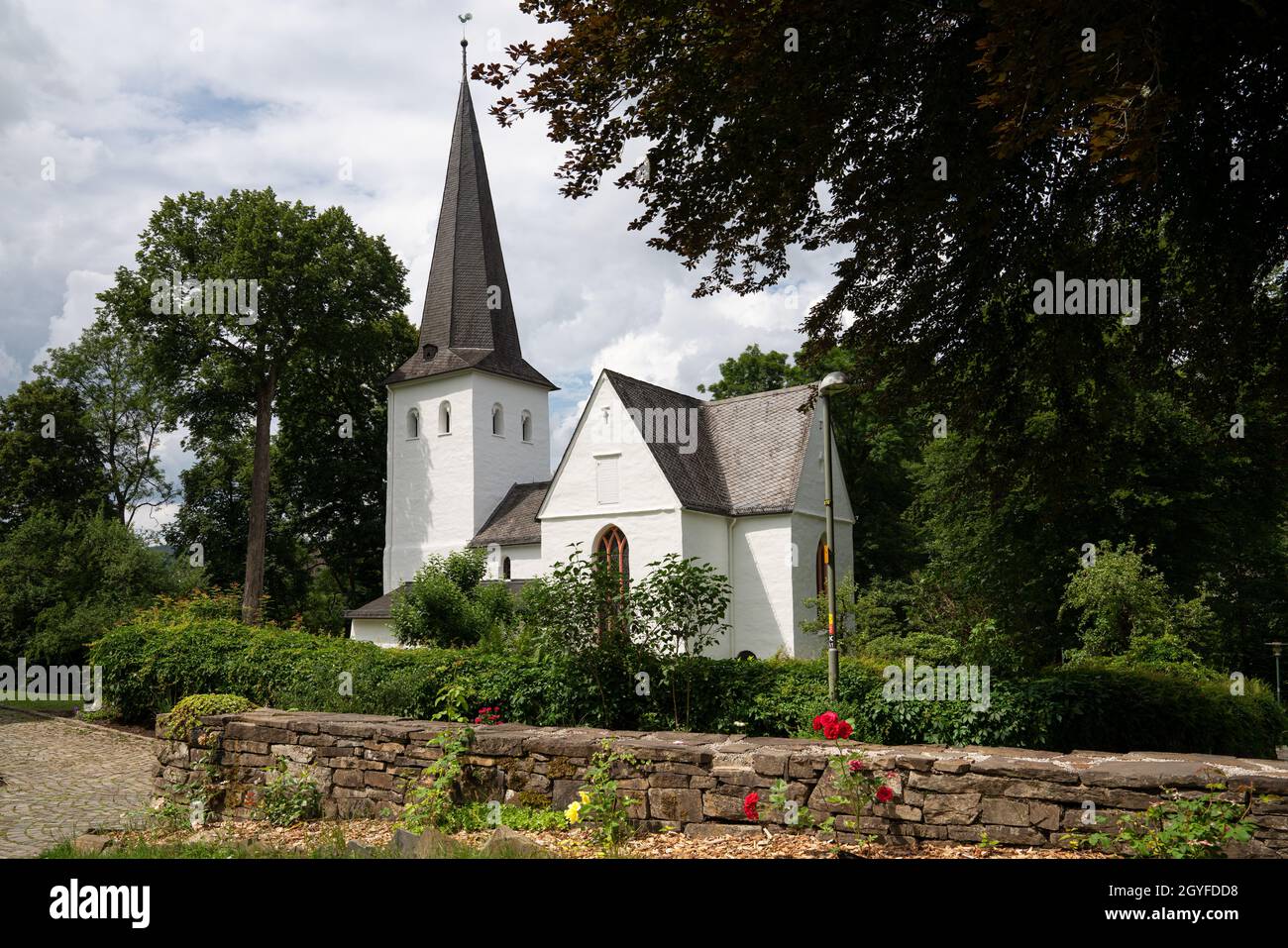 Medieval church of Wiedenest, Bergneustadt, Bergisches Land, Germany ...