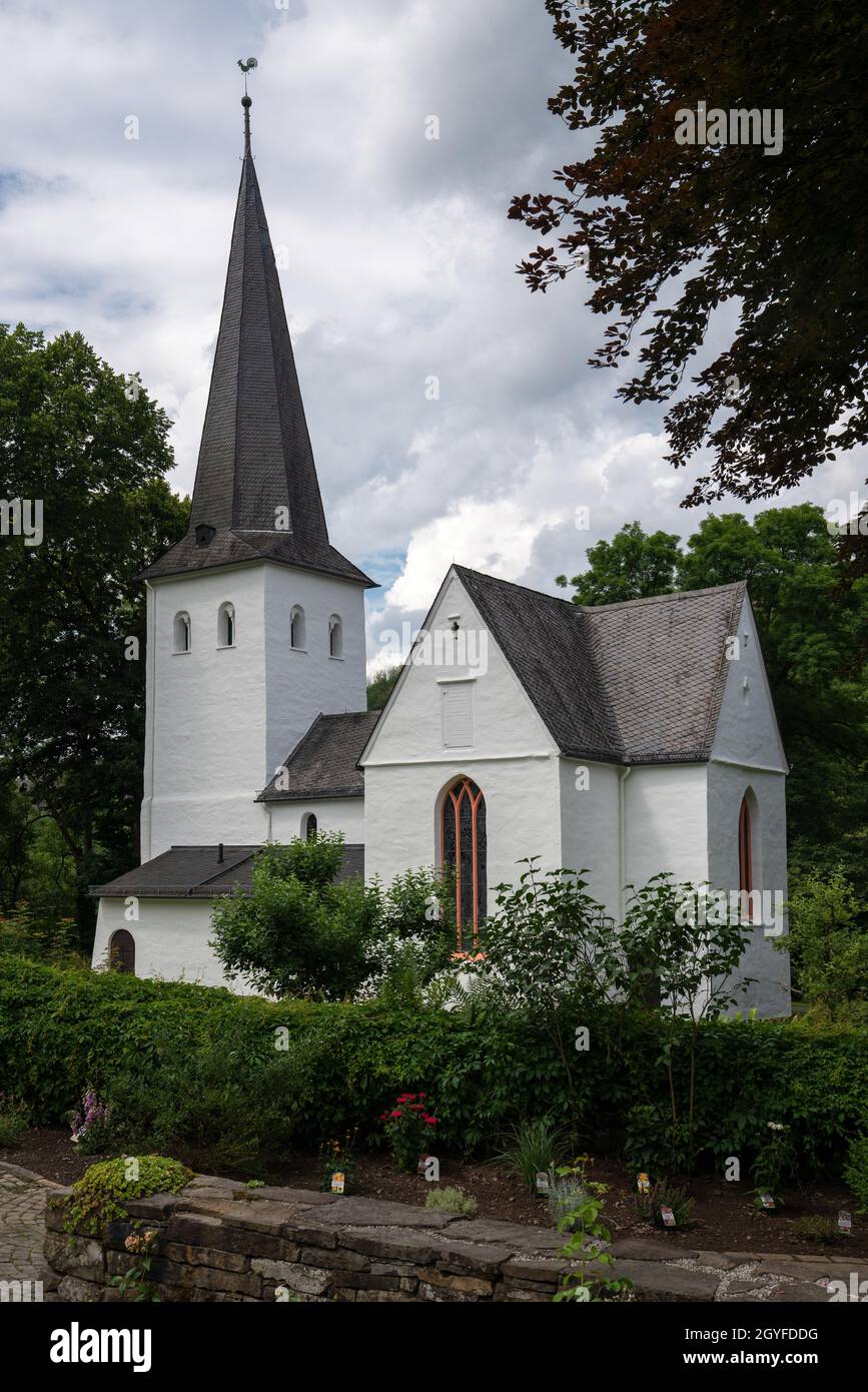 Medieval church of Wiedenest, Bergneustadt, Bergisches Land, Germany ...