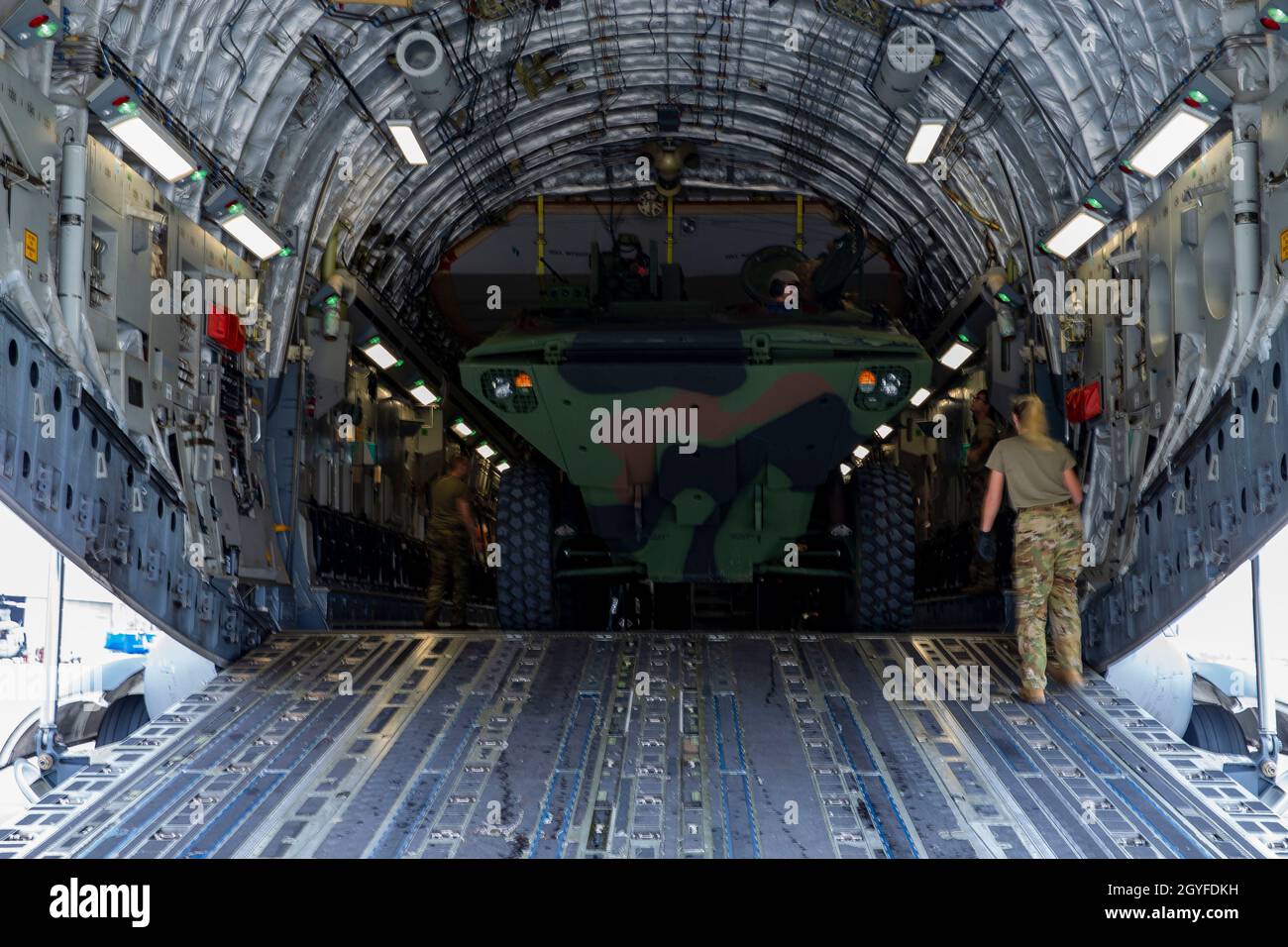 U.S. Marine Corps Lance Cpl. Caleb Donovan, an amphibious assault ...
