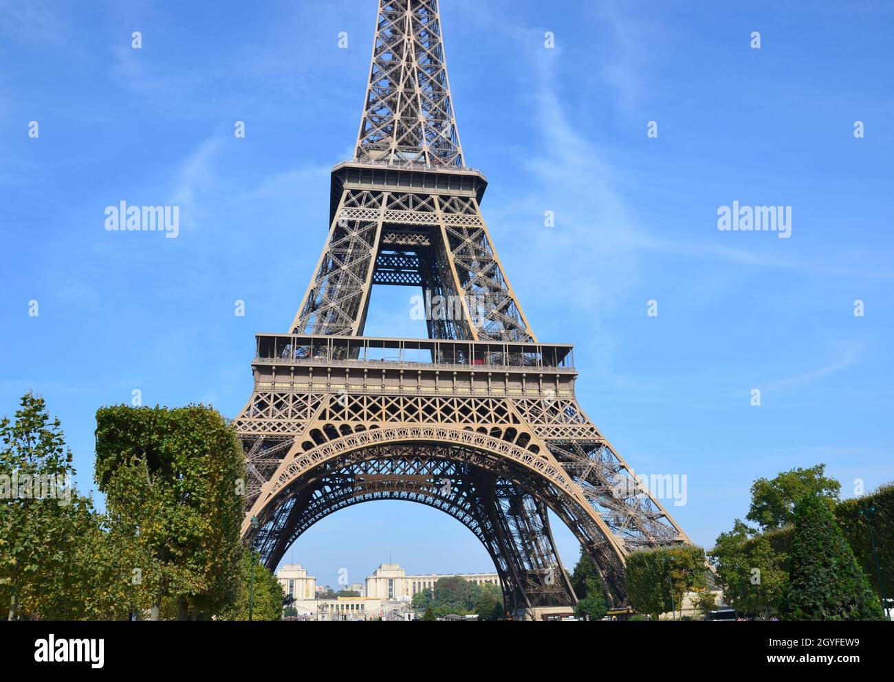 Eiffel Tower - The most famous symbol of Paris Stock Photo - Alamy