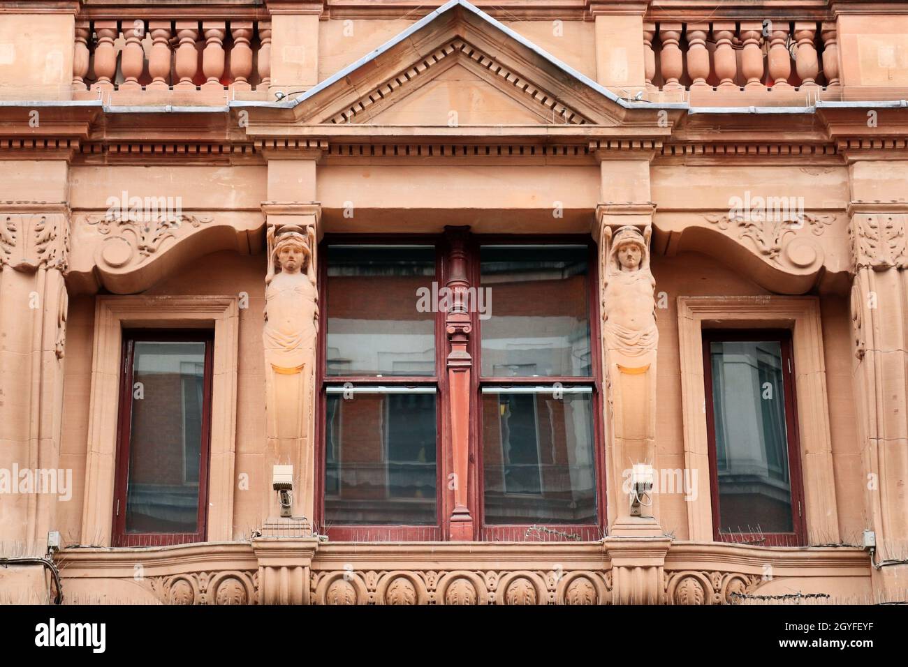 Beautiful british architecture and facades of residential buildings the ...