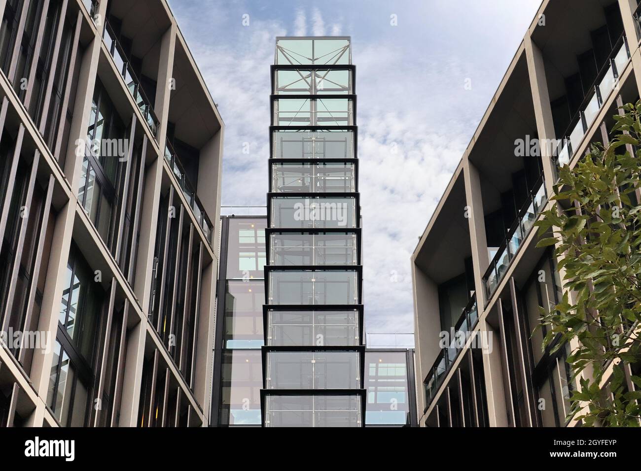 Beautiful british architecture and facades of residential buildings the ...