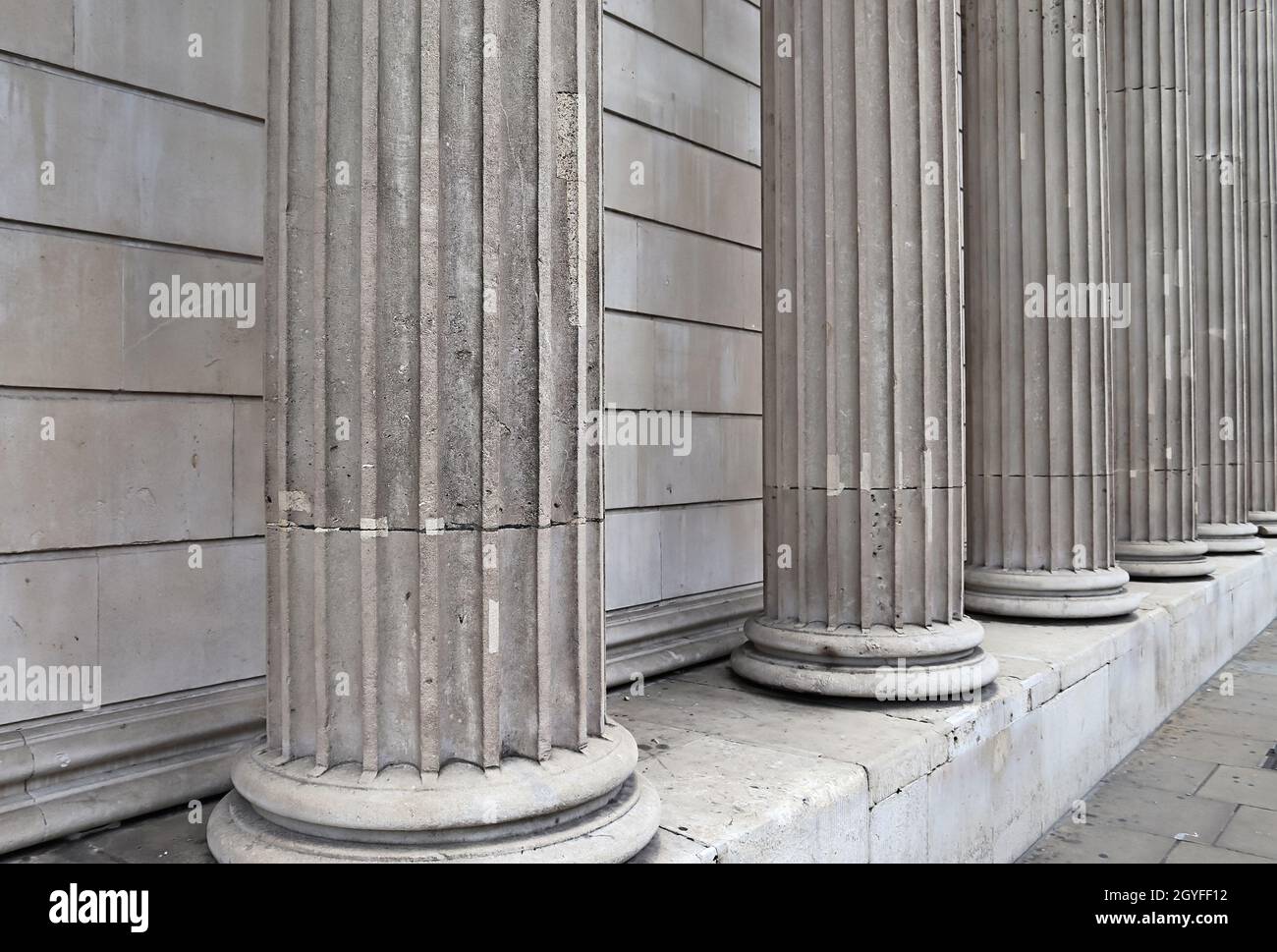 Beautiful british architecture and facades of residential buildings the ...