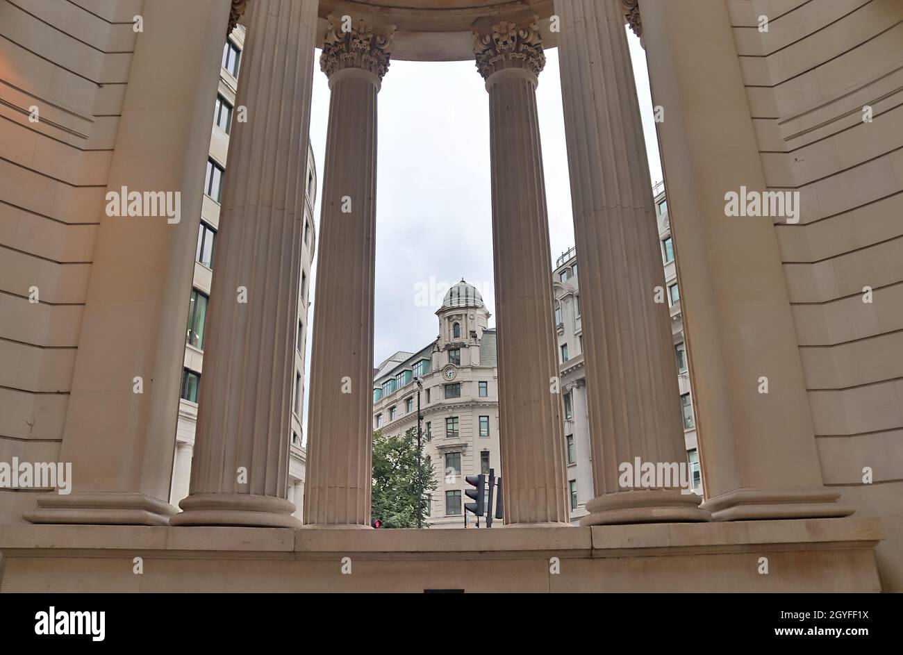 Beautiful british architecture and facades of residential buildings the ...
