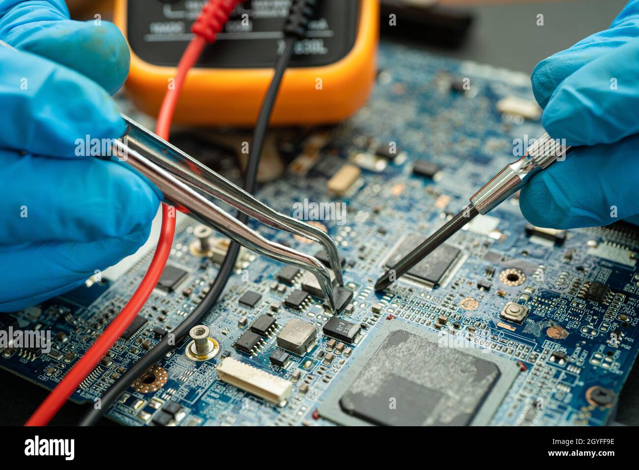Repairing inside of hi-res stock photography and images - Alamy