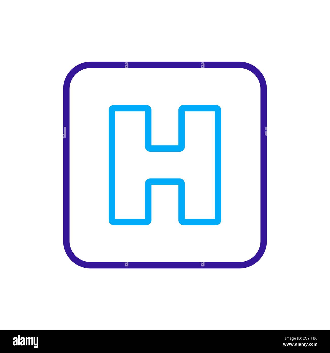 Hospital vector icon. Medicine and healthcare, medical support sign ...