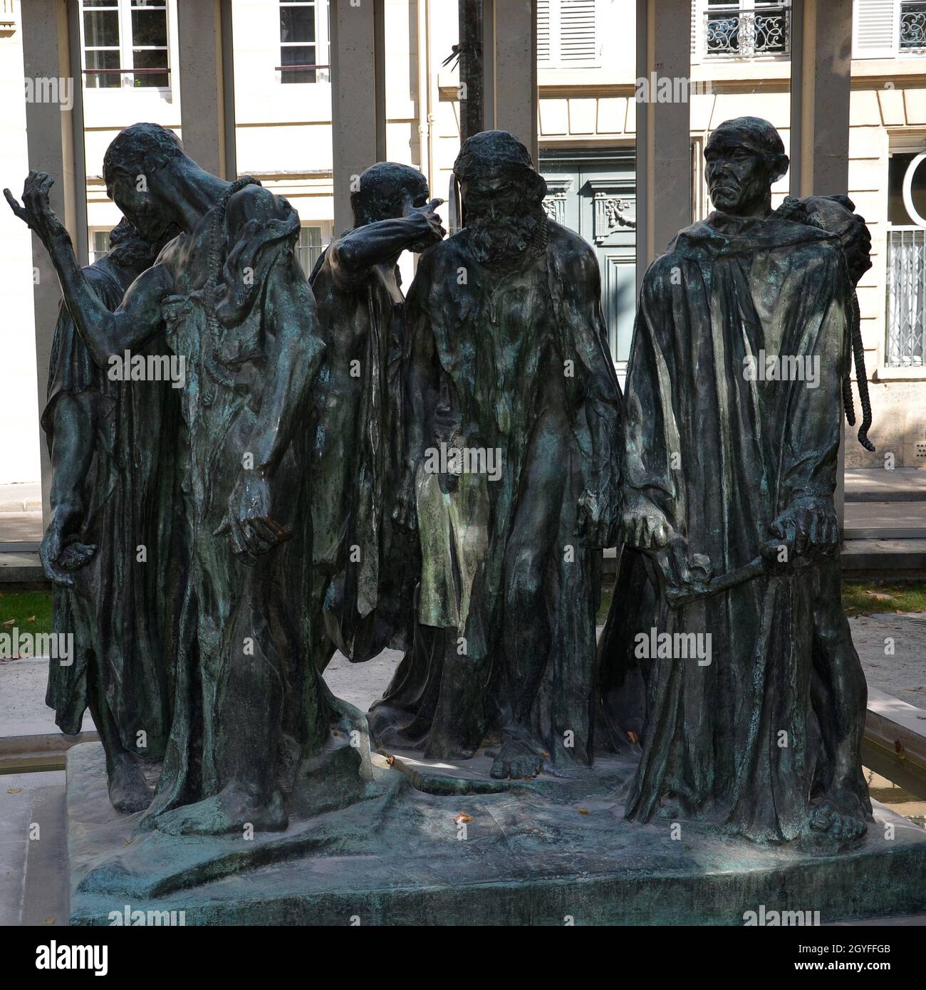 Statue in Rodin Museum in Paris Stock Photo - Alamy