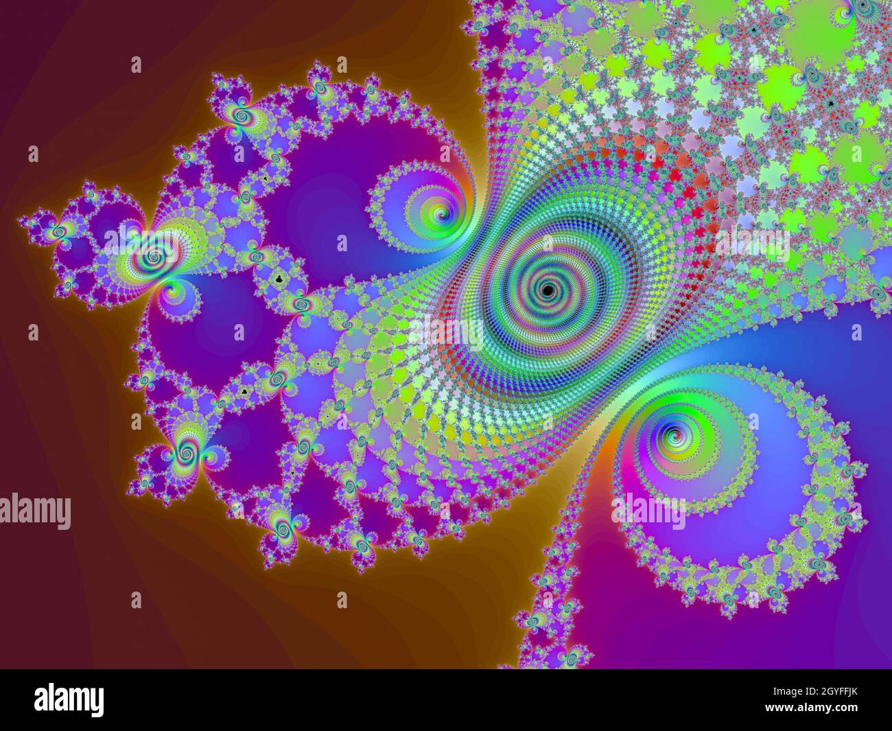 Beautiful zoom into the infinite mathemacial mandelbrot set fractal ...