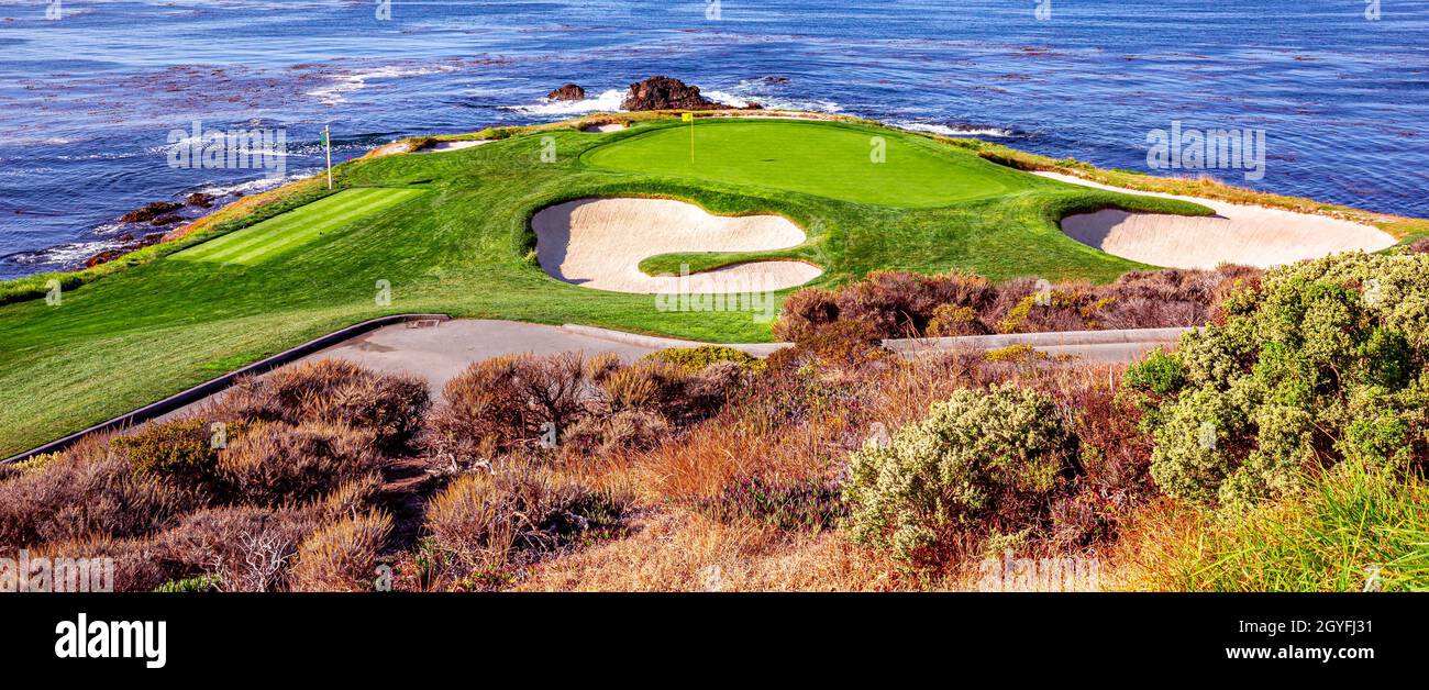 Pebble beach golf links california hi-res stock photography and images ...