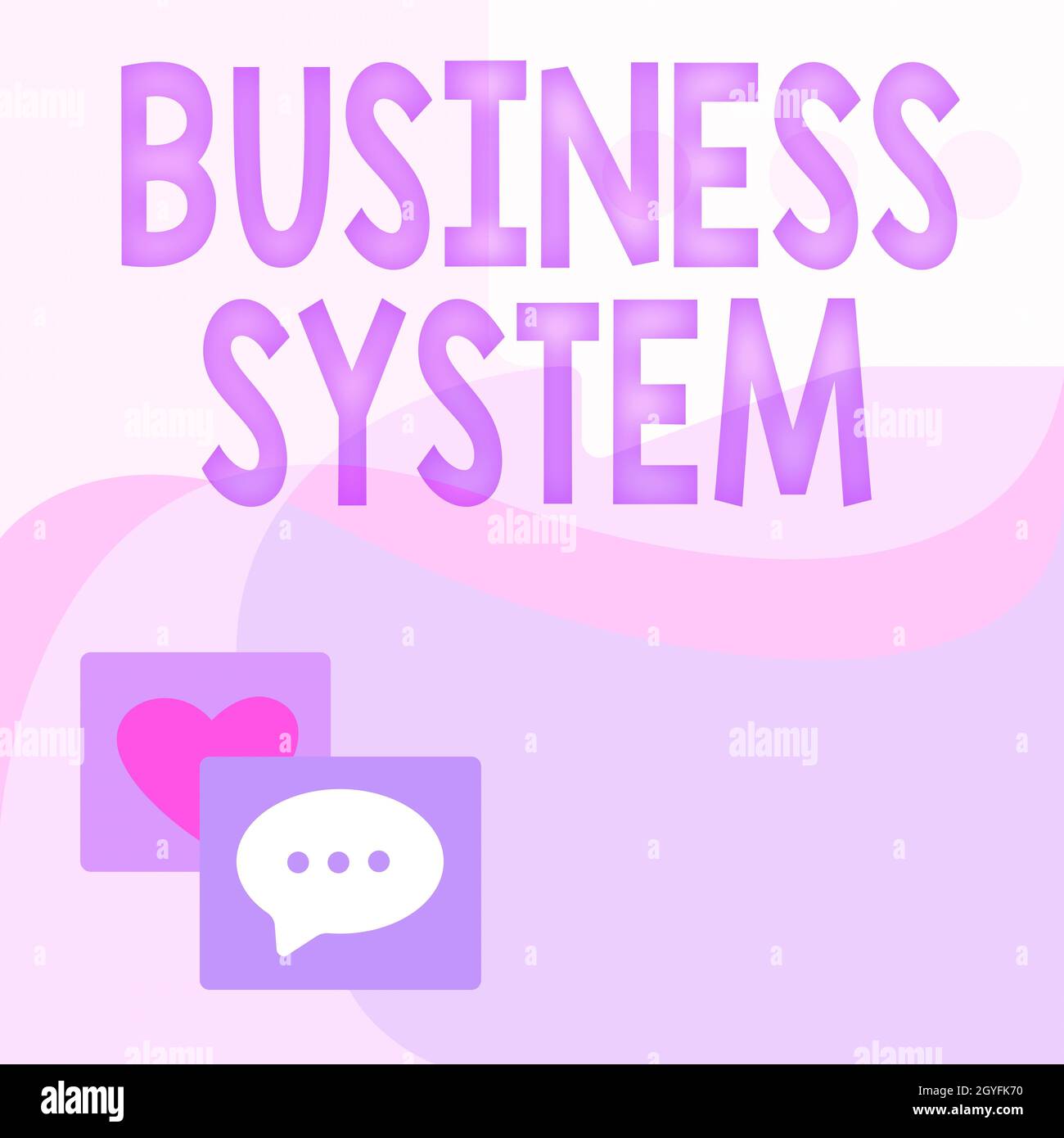 Text Caption Presenting Business System Internet Concept Delivery