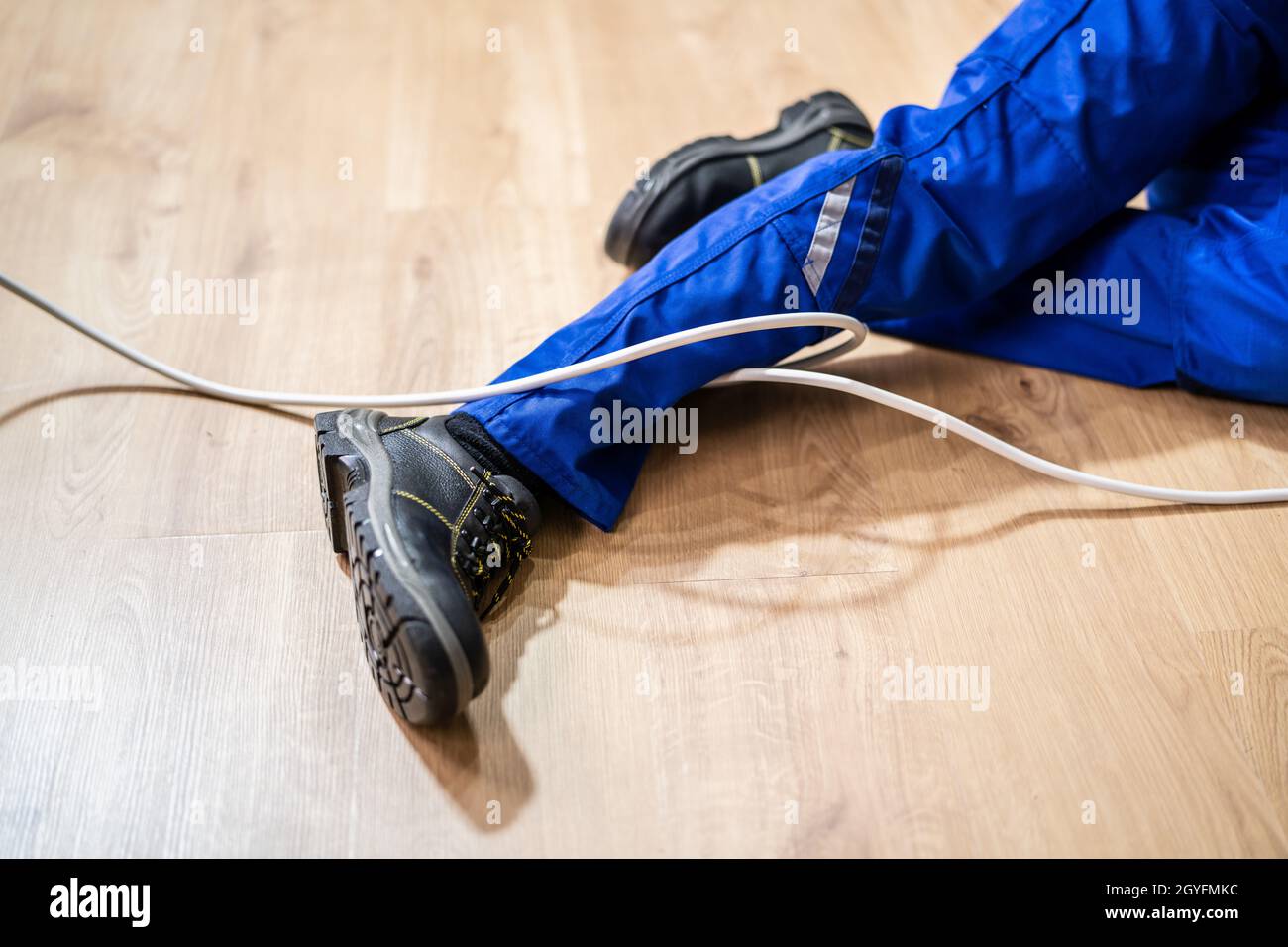 Slip trip and fall hi-res stock photography and images - Alamy