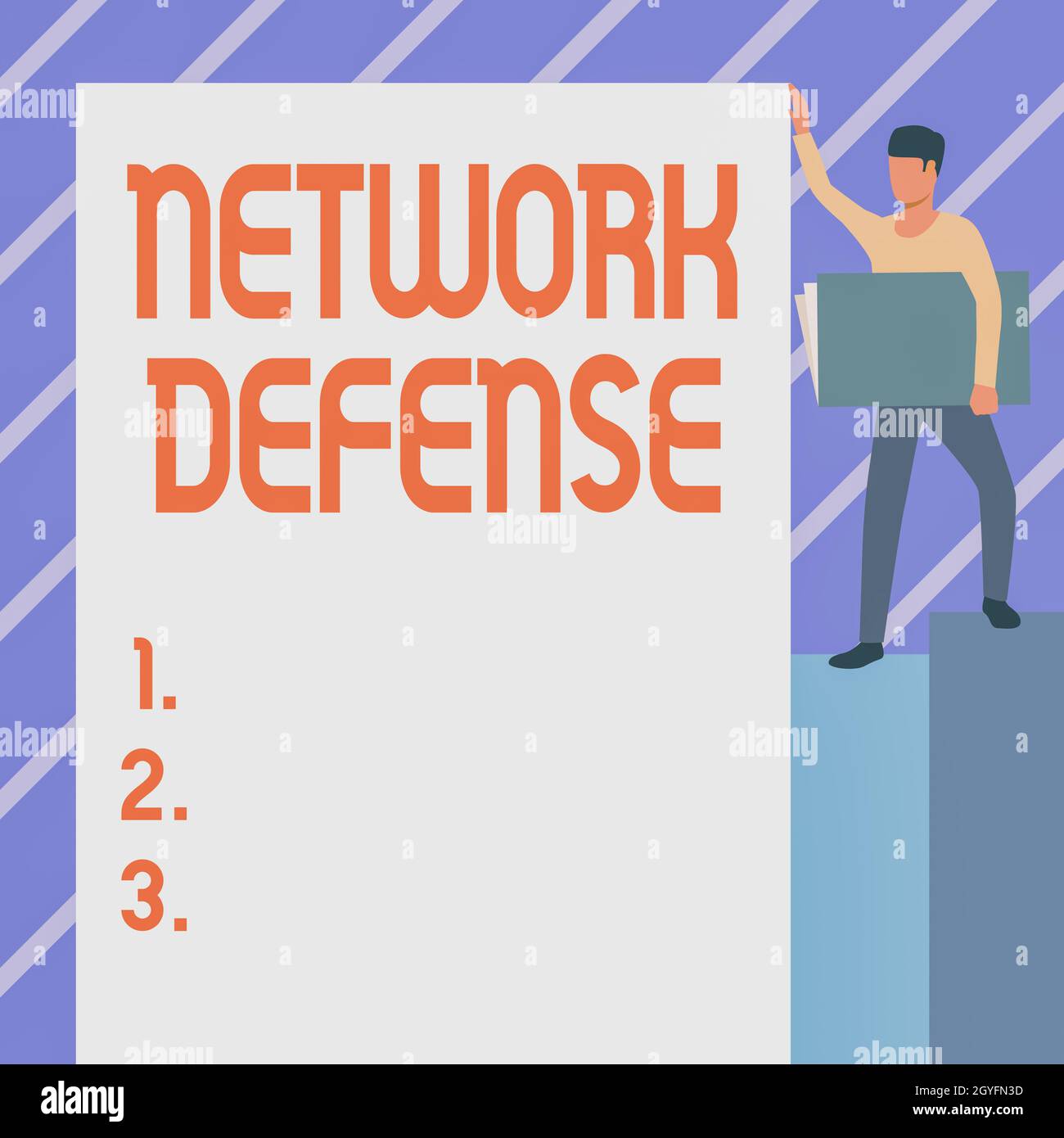 Inspiration showing sign Network Defense, Word Written on easures to ...