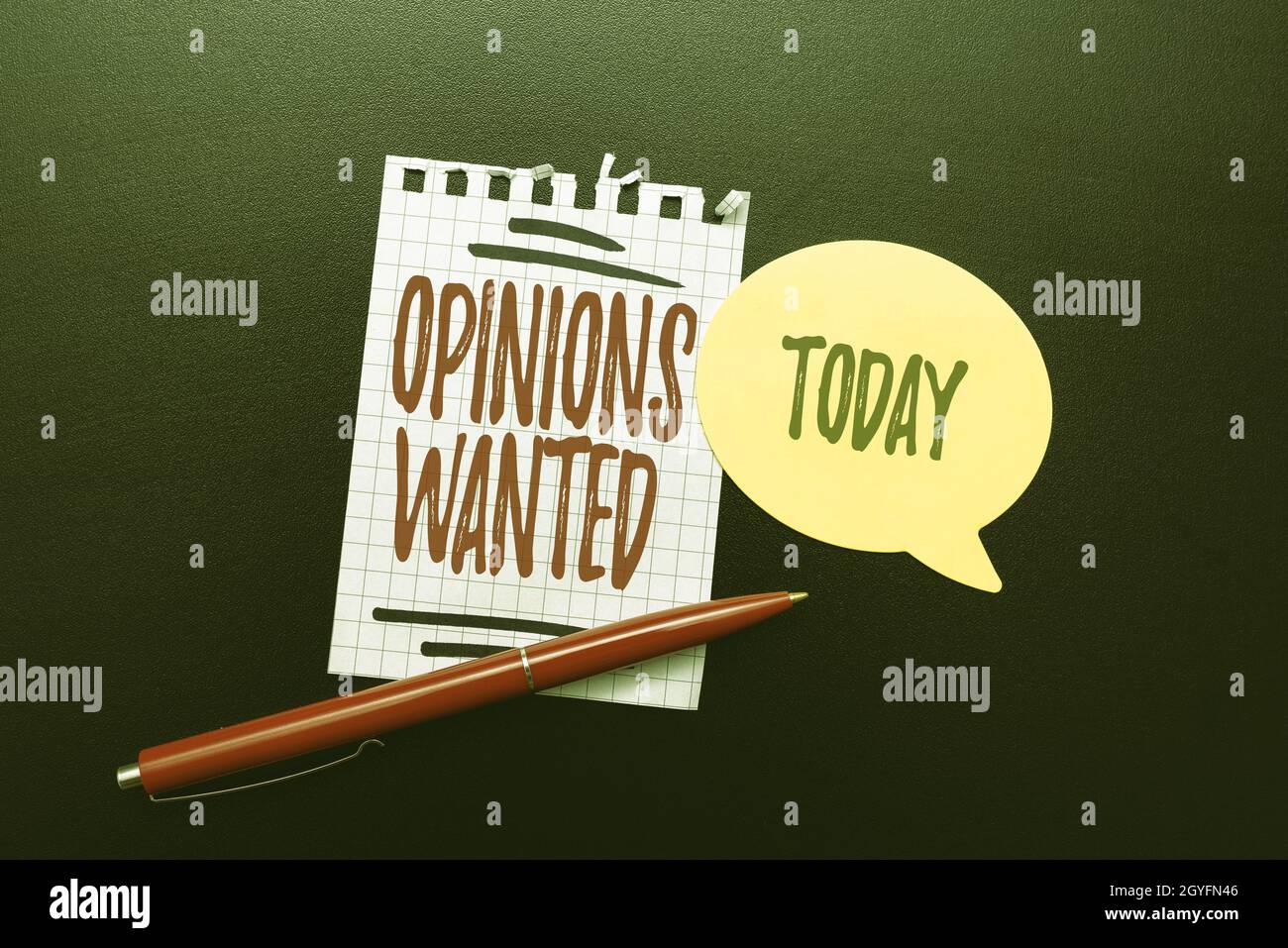 Inspiration showing sign Opinions Wanted, Business idea judgment or ...