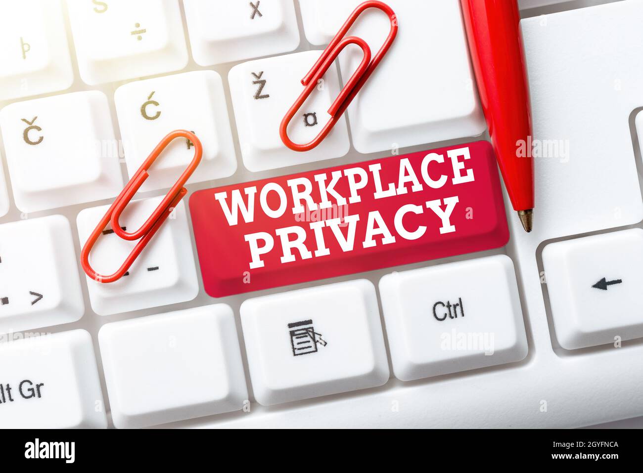 Conceptual display Workplace Privacy, Business idea protection of ...
