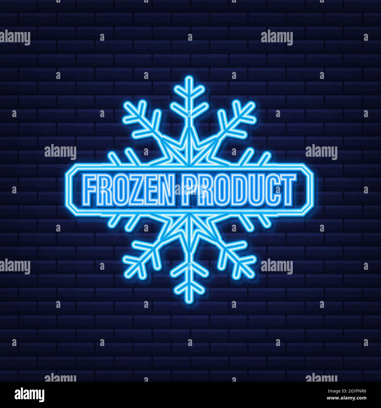 Frozen logo Stock Vector Images - Alamy