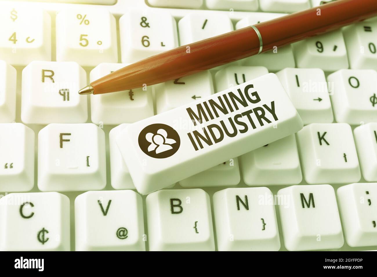 Handwriting text Mining Industry, Word Written on extraction of ...