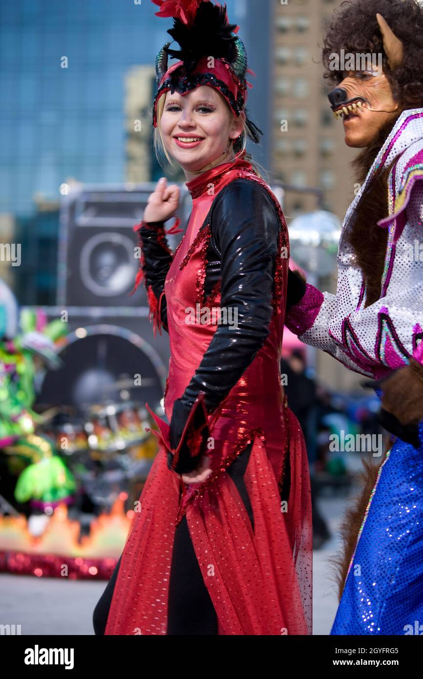The parade is held annually on New Year’s Day. Marching in the parade ...
