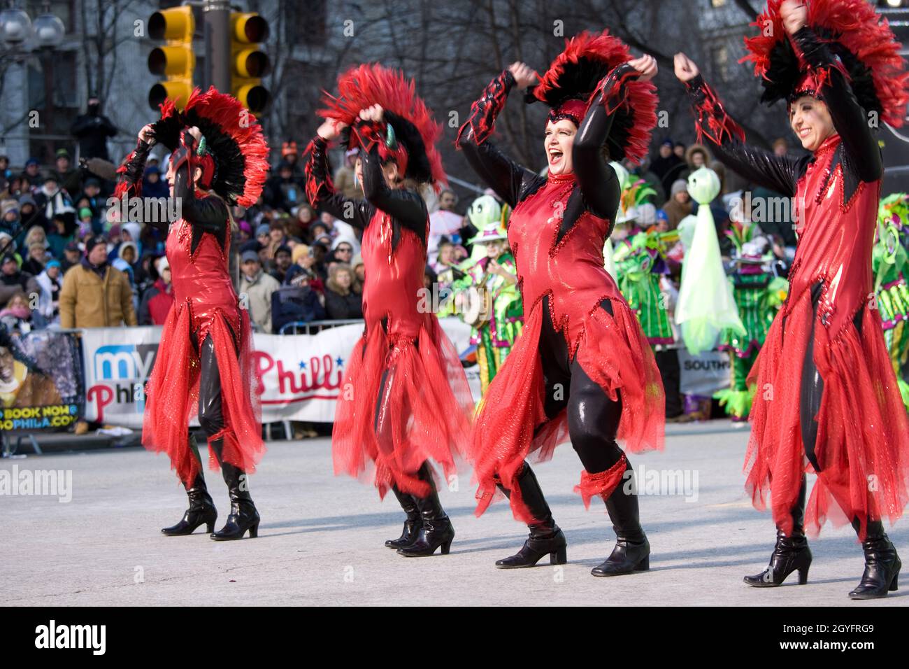 The parade is held annually on New Year’s Day. Marching in the parade ...