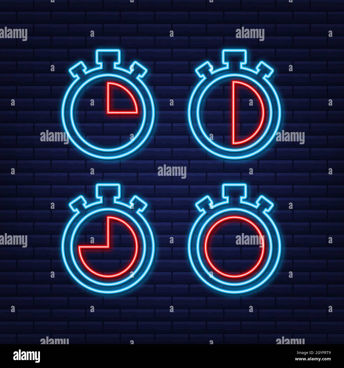 Sport background. Vector set. Set on white backdrop. Stopwatch. Vector ...