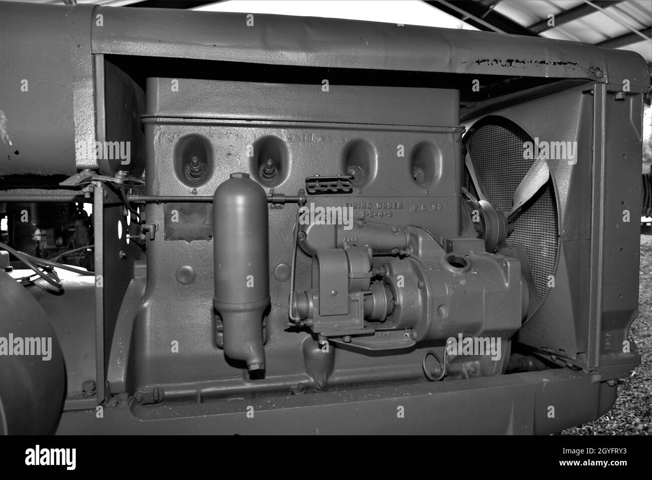 A 1934 Oliver, Hart-Parr tractor, Model 28-44 Stock Photo - Alamy