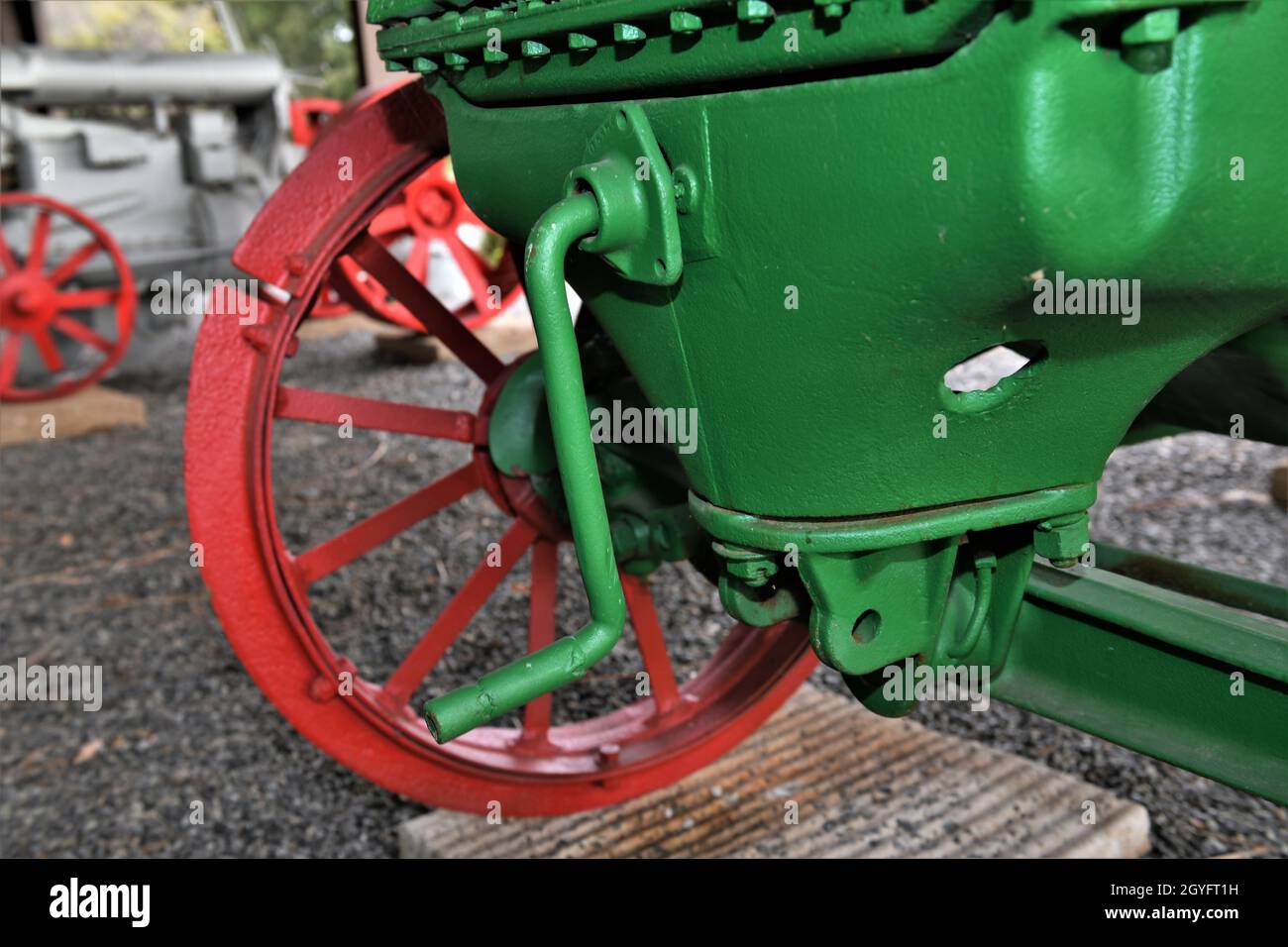 A 1934 Oliver, Hart-Parr tractor, Model 28-44 Stock Photo - Alamy