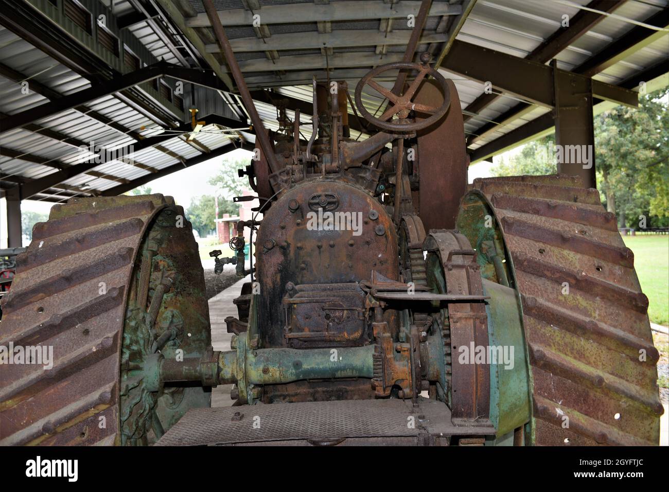 1910 Peerless steam traction engine Model U Stock Photo - Alamy