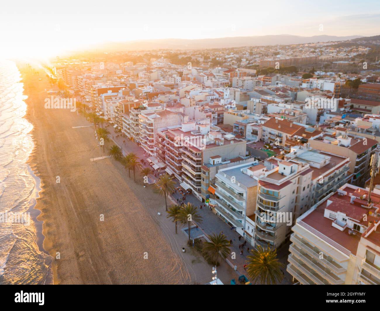 Beach calafell hi-res stock photography and images - Alamy