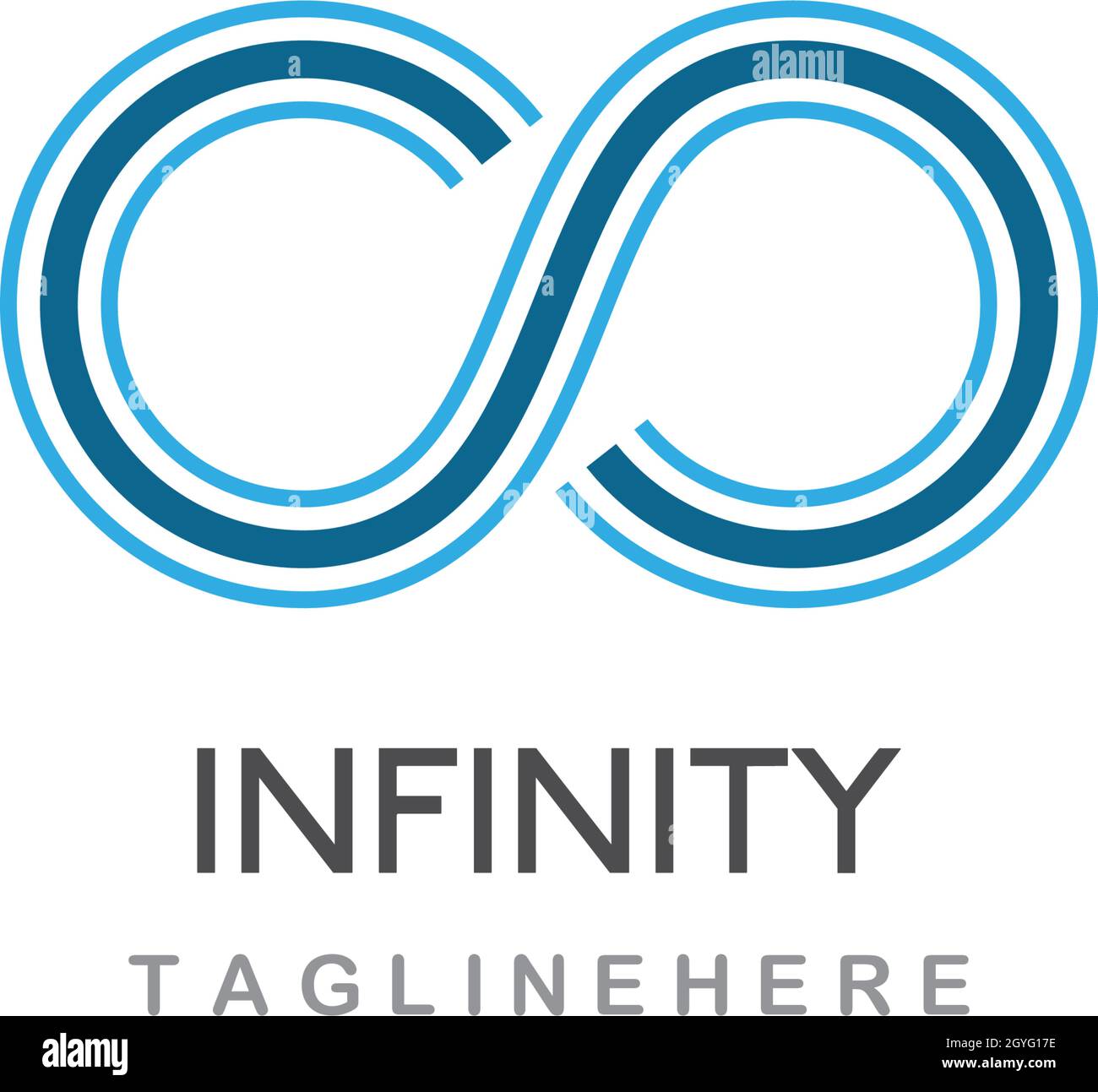 Infinity logo Vector template Stock Vector Image & Art - Alamy