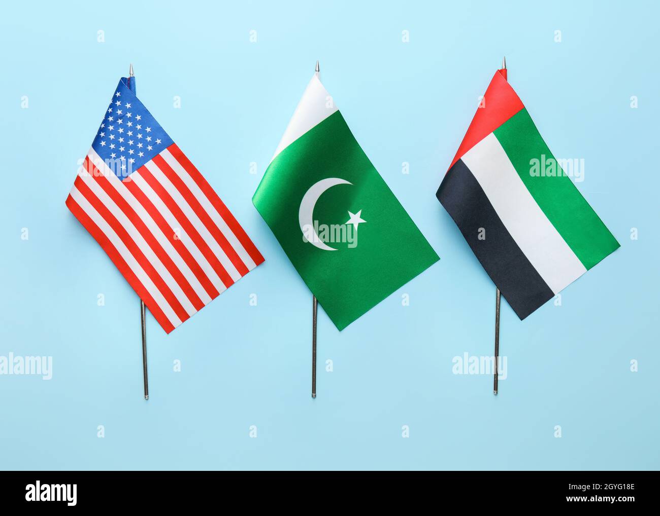 Pakistan flag uae flag hi-res stock photography and images - Alamy