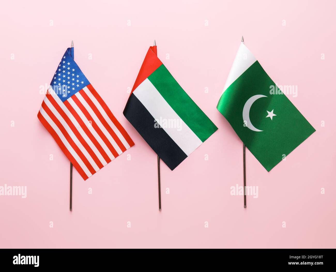 Pakistan flag uae flag hi-res stock photography and images - Alamy