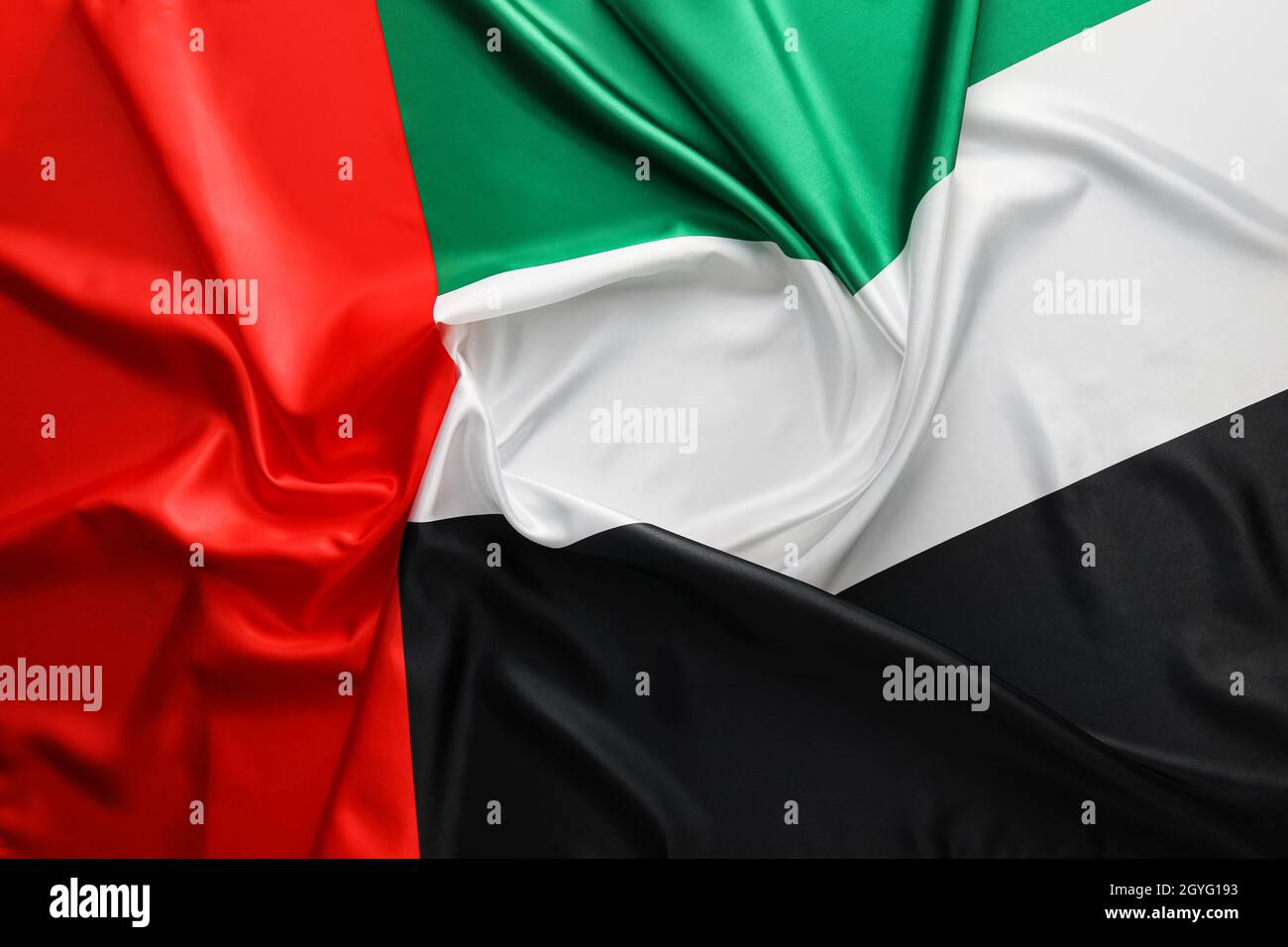 Flag of United Arab Emirates as background Stock Photo - Alamy