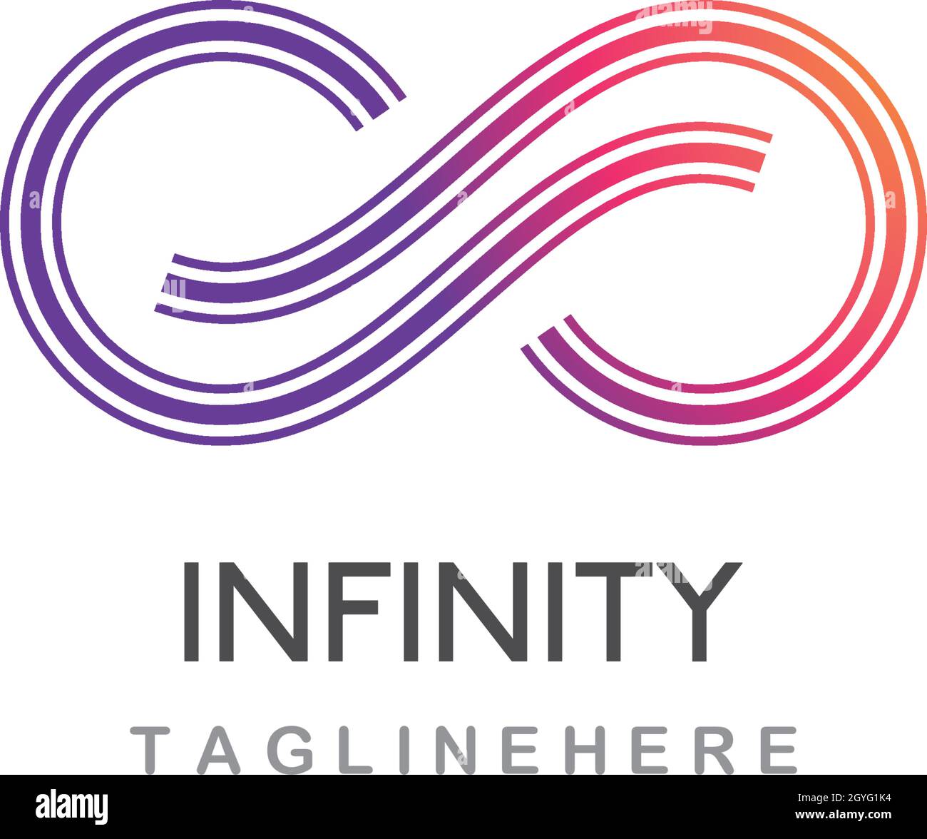 Infinity logo Vector template Stock Vector Image & Art - Alamy