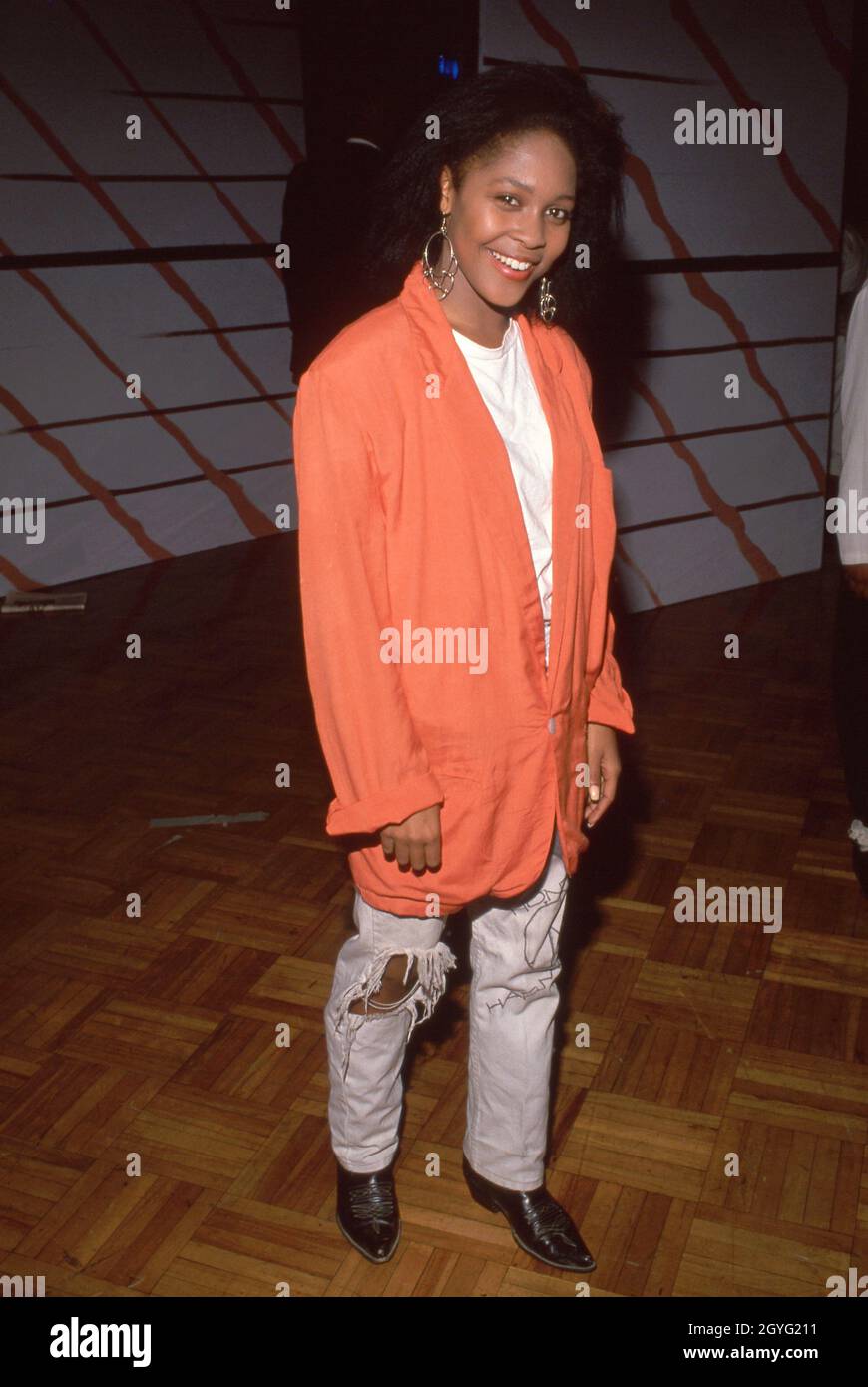 Monica Calhoun Circa 1990 Credit: Ralph Dominguez/MediaPunch Stock ...