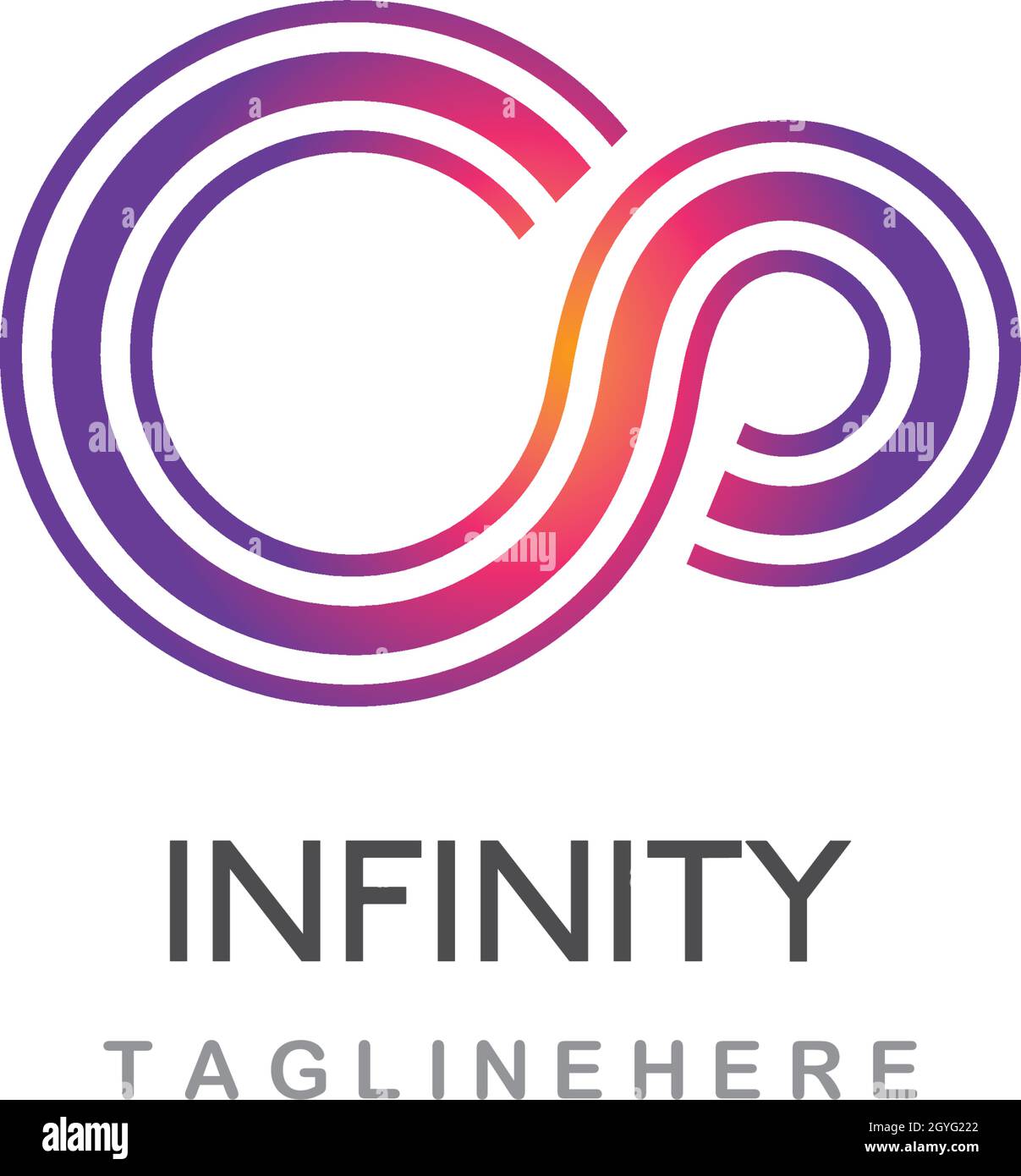 Infinity logo Vector template Stock Vector Image & Art - Alamy