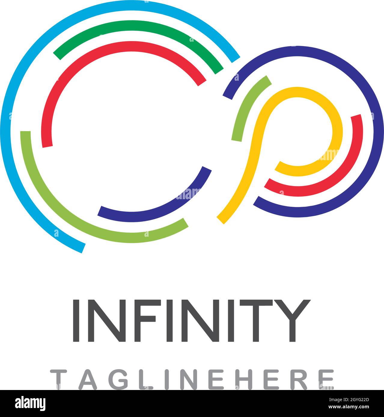 Infinity logo Vector template Stock Vector Image & Art - Alamy